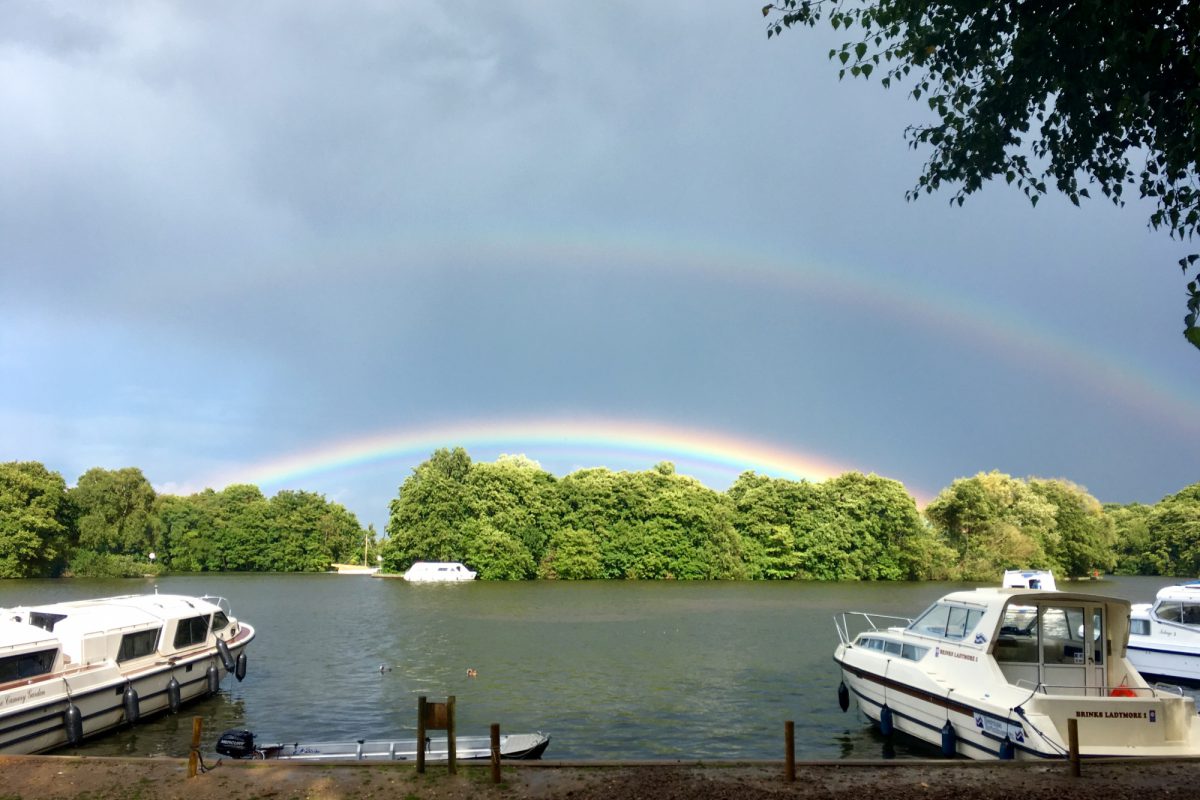 Dog walk at Salhouse Broad · Norfolk · Walkiees